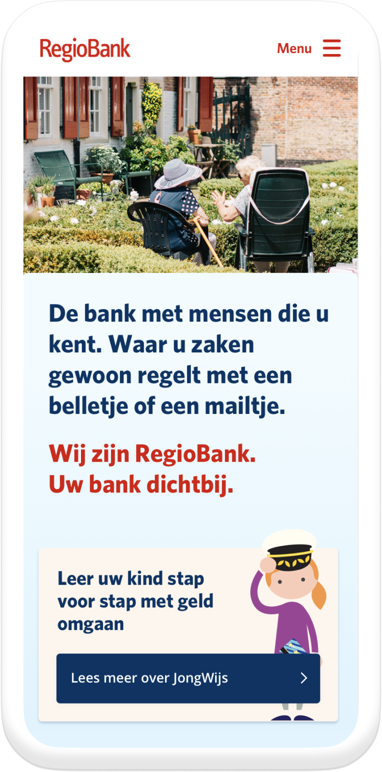 Regio Bank: Financieel platform | Case | Digital Natives